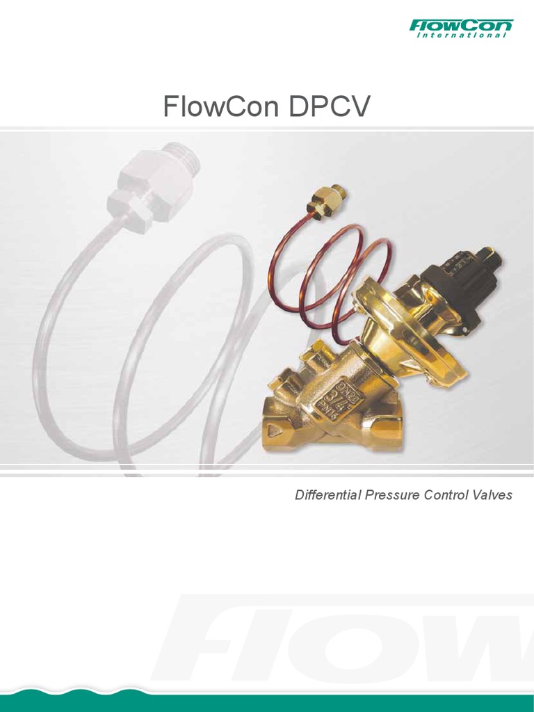 Flowcon DPCV 12.2012 | PDF | Hvac | Valve