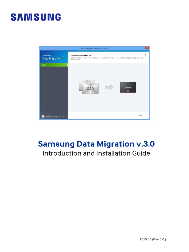 Samsung SSD Data Migration User Manual v30 ENG PDF | PDF | Solid State ...