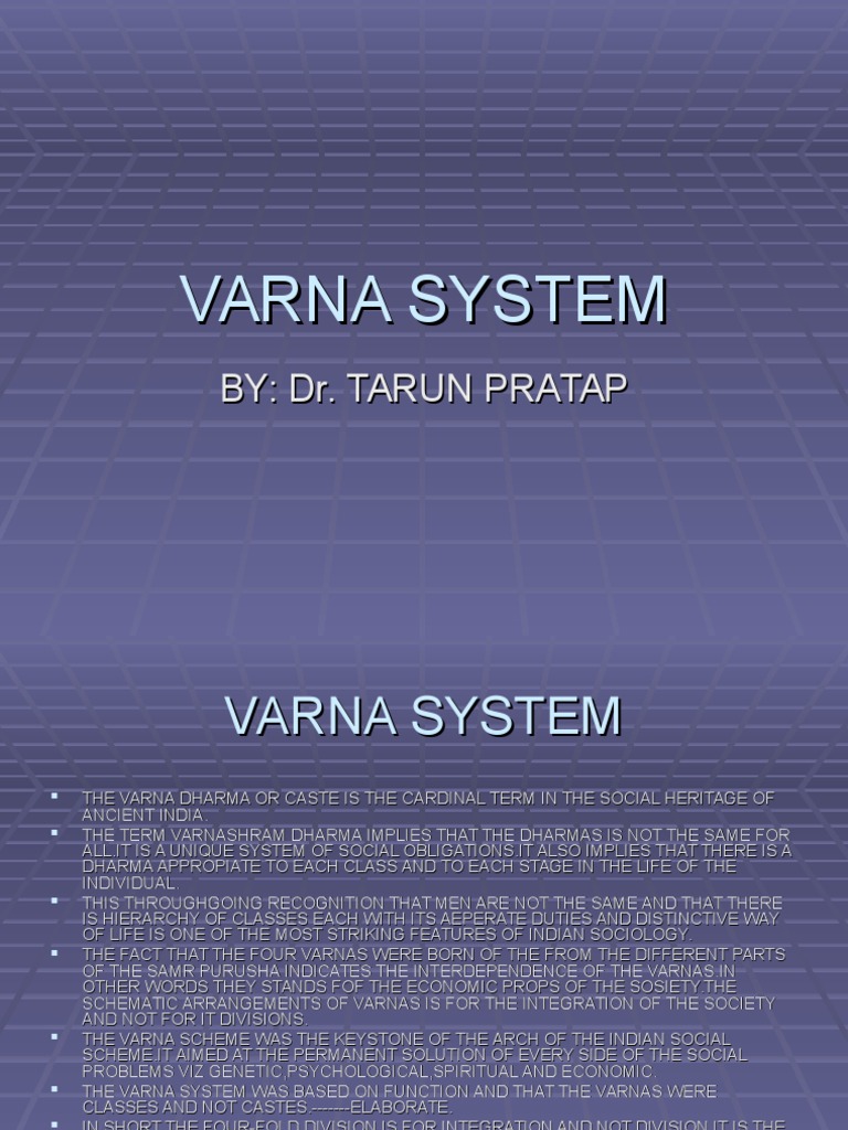 Understanding the Varna System in India | PDF | Slavery | Caste