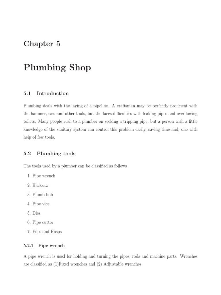 Plumbing Experiment PDF | PDF | Valve | Tap (Valve)