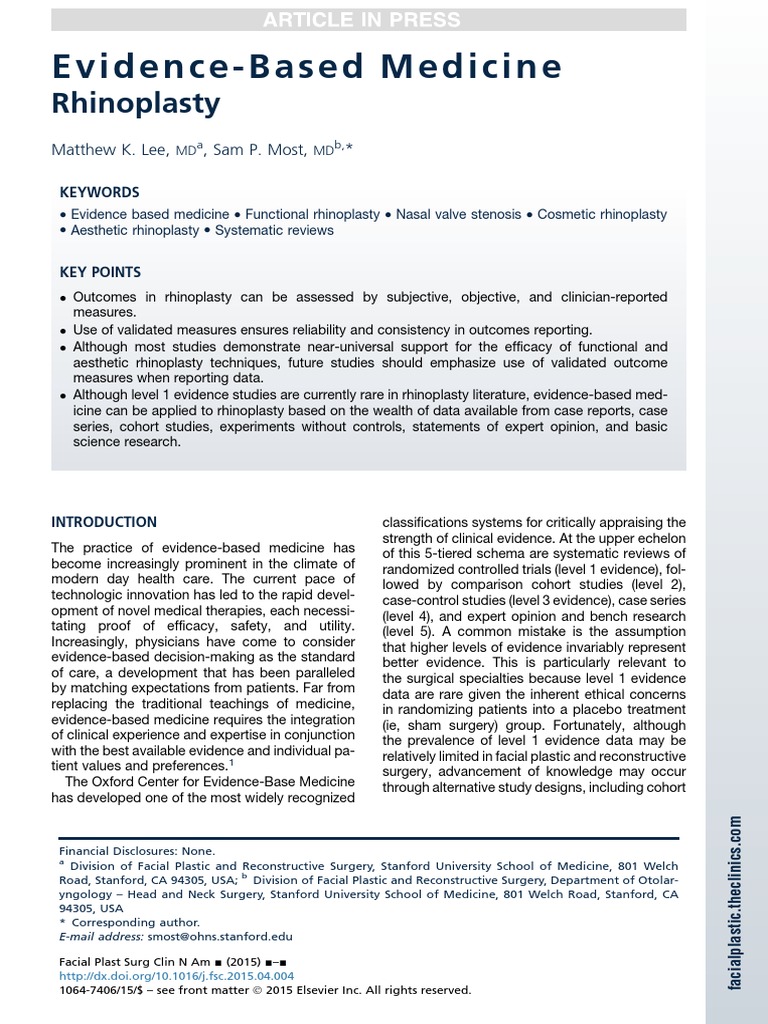 Jurnal Ebm | PDF | Evidence Based Medicine | Respiratory System