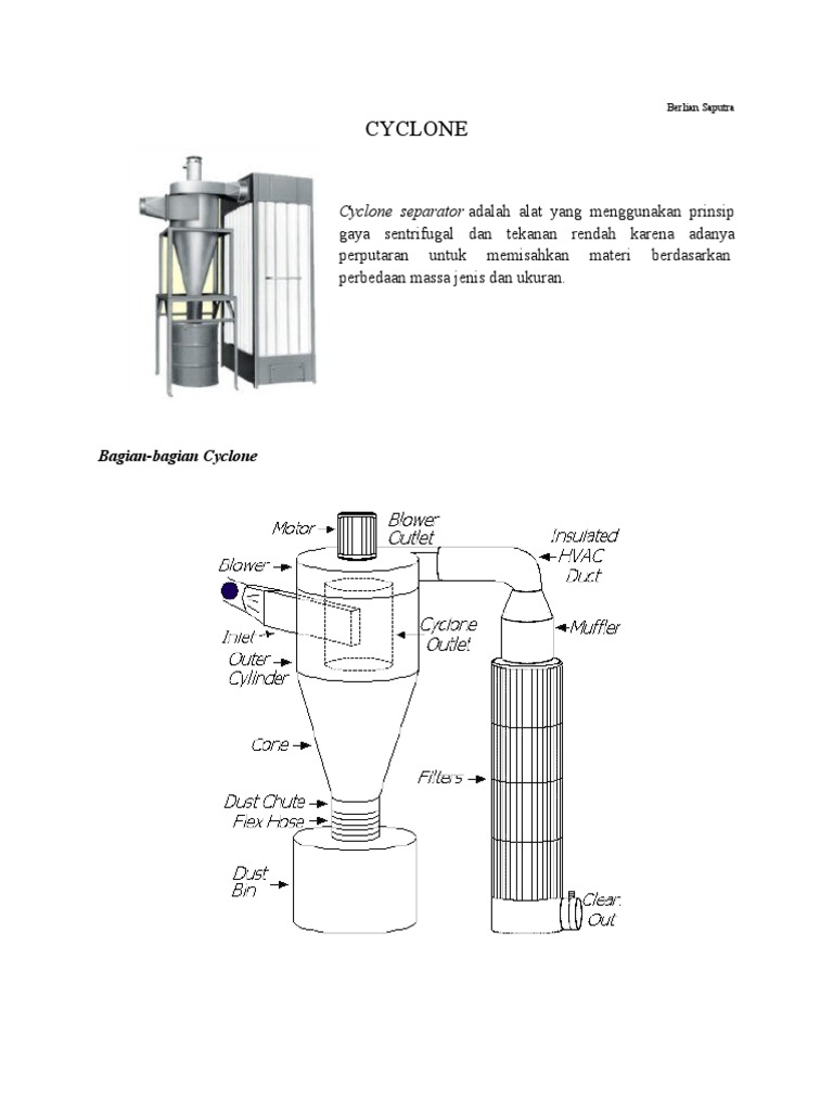 Cyclone Separator | PDF