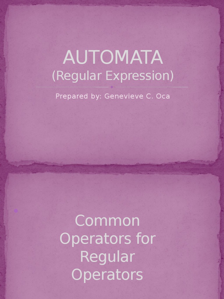 Common Regular Expression 2 | PDF | Notation | Encodings