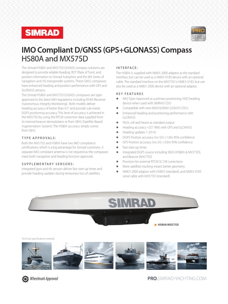 Hs80a and Mx575d | PDF | Global Positioning System | Navigation