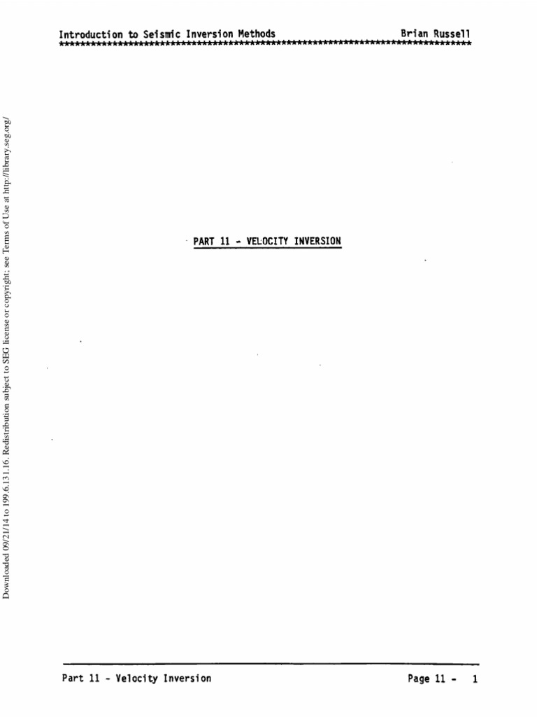 Seismic Data | PDF | Applied And Interdisciplinary Physics | Physics