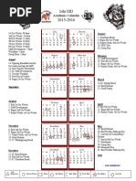 NISD 2025-2026 Academic Calendar | PDF | Higher Education