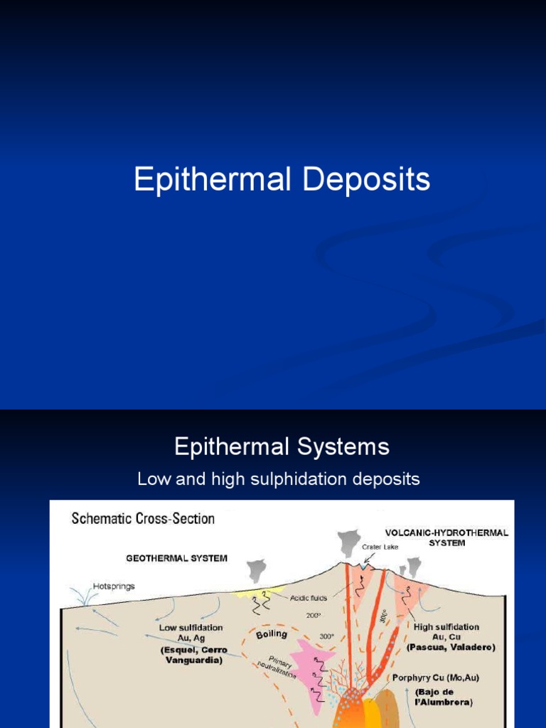 Depositos Epitermals - Ejemplos | PDF | Gold | Properties Of Water