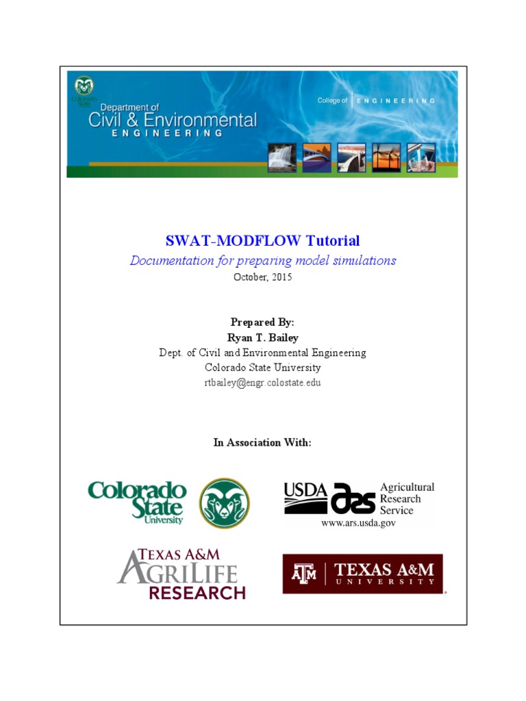 Swat Modflow Tutorial | PDF | Physical Geography | Environment