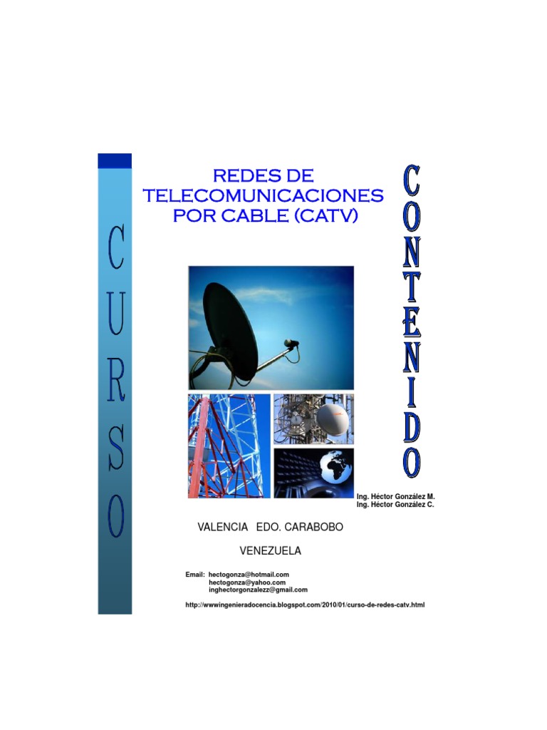 Curso de Redes de Telecomunicaciones CATV | PDF | Televisión por cable ...
