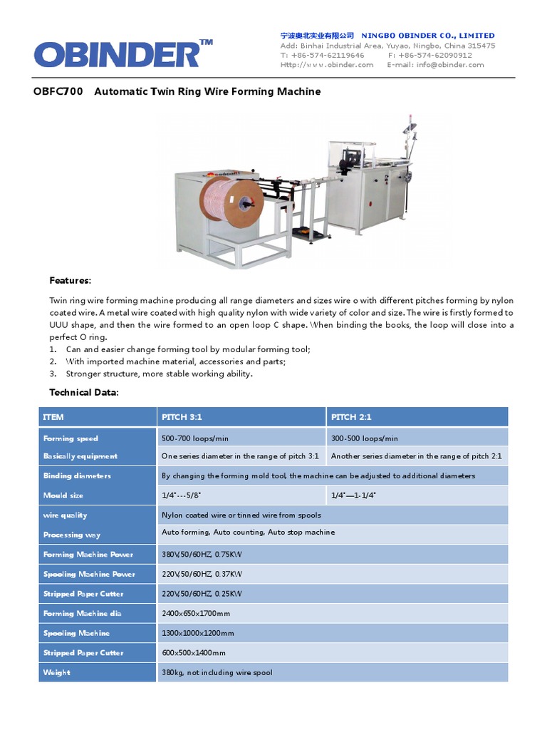 Automatic Wire Forming Machine | PDF | Technology & Engineering