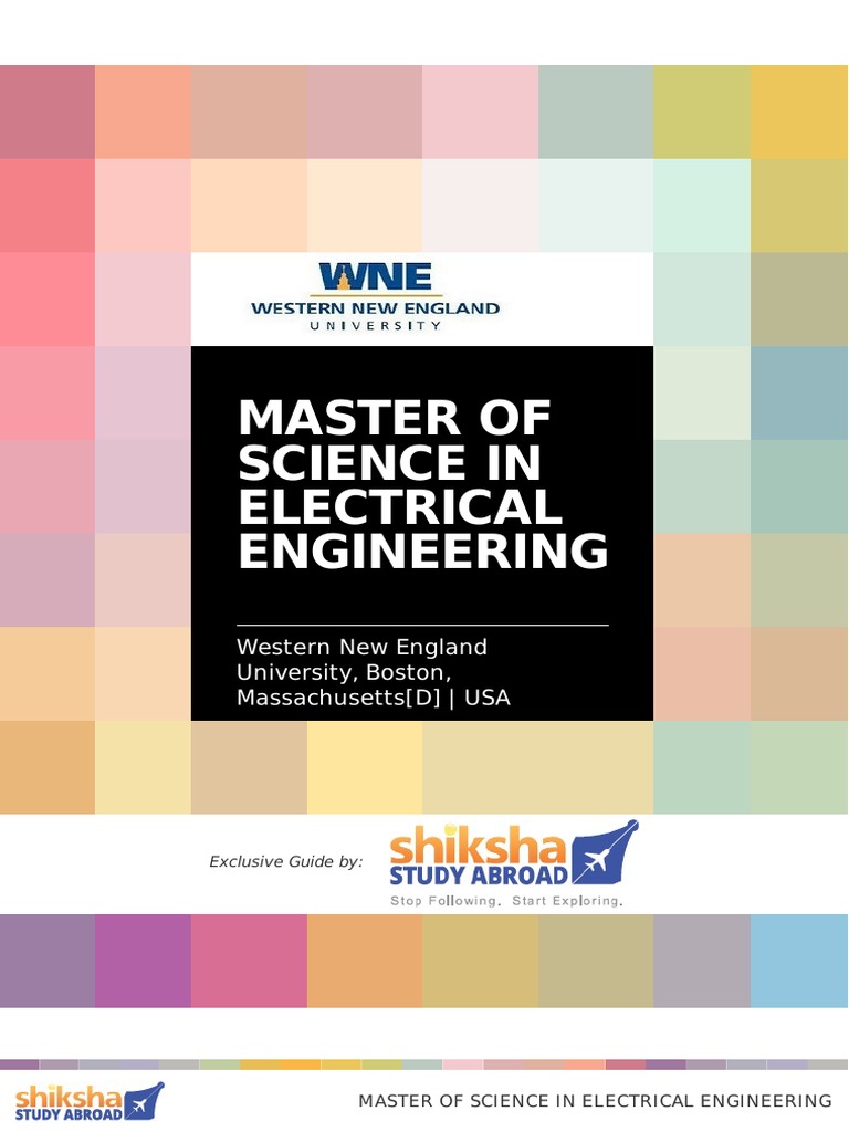 Master of Science in Electrical Engineering: Western New England ...