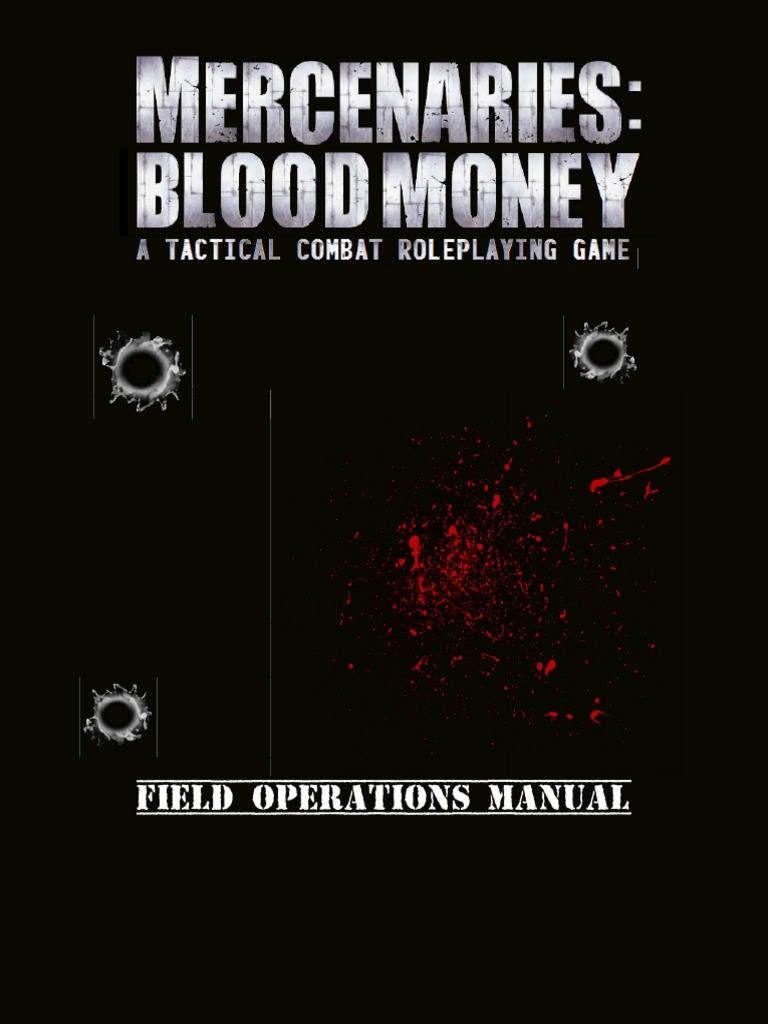 Mercenaries - Blood Money Version 1.0 | PDF | Luck | Sniper