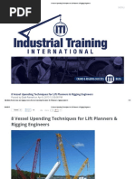 22 Creating A Rigging Plan | PDF | Crane (Machine) | Science