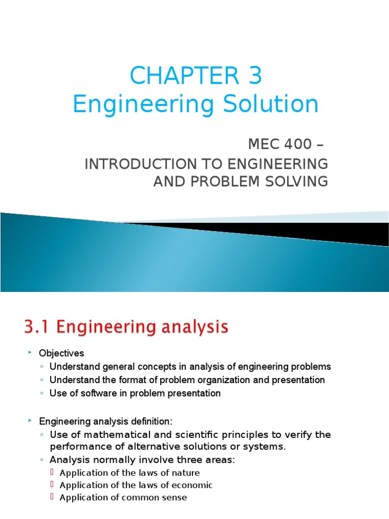 Ch3 Eng Solution | PDF | Engineering | Accuracy And Precision