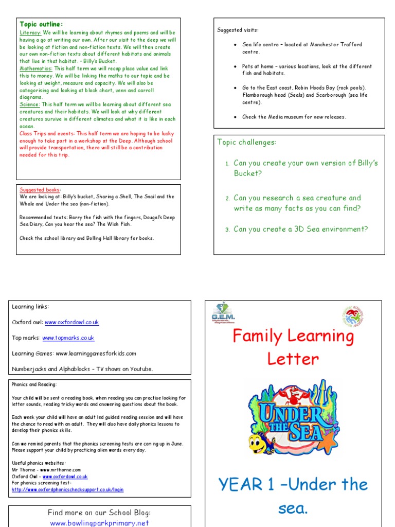 Year 1 | PDF | Phonics | Reading (Process)
