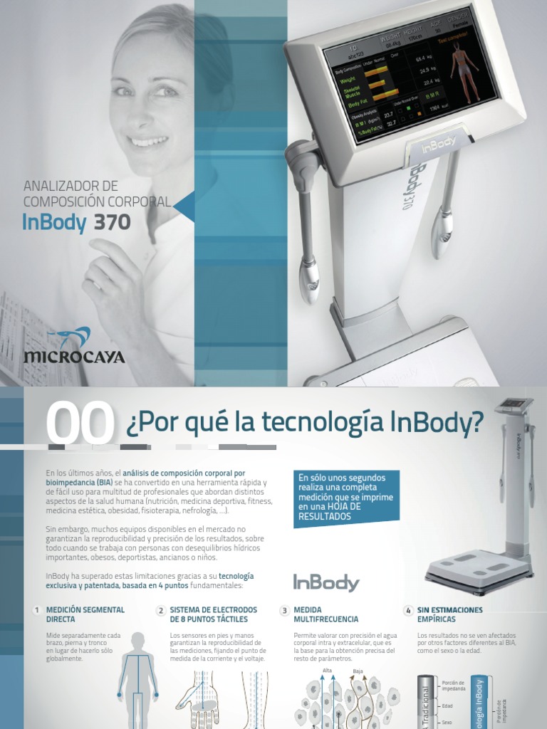 Dossier Inbody 370 Media | PDF | Índice de masa corporal | Tejido adiposo