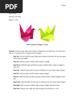 How To Make A Paper Crane - 16 Steps (With Pictures) - Instructables ...