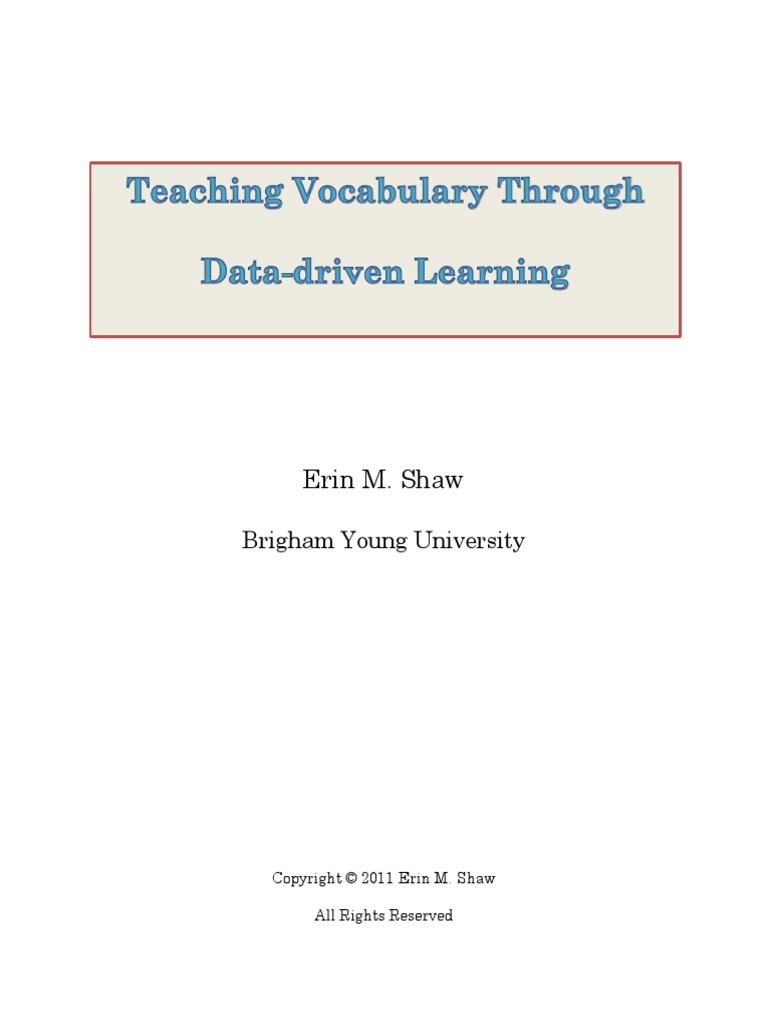 Teaching Vocabulary | PDF | Language Education | Vocabulary