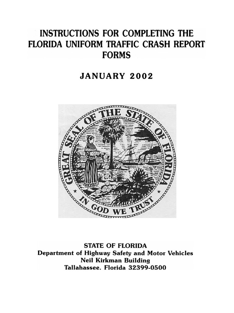 Florida Traffic Crash Report Manual | PDF | Truck | Van