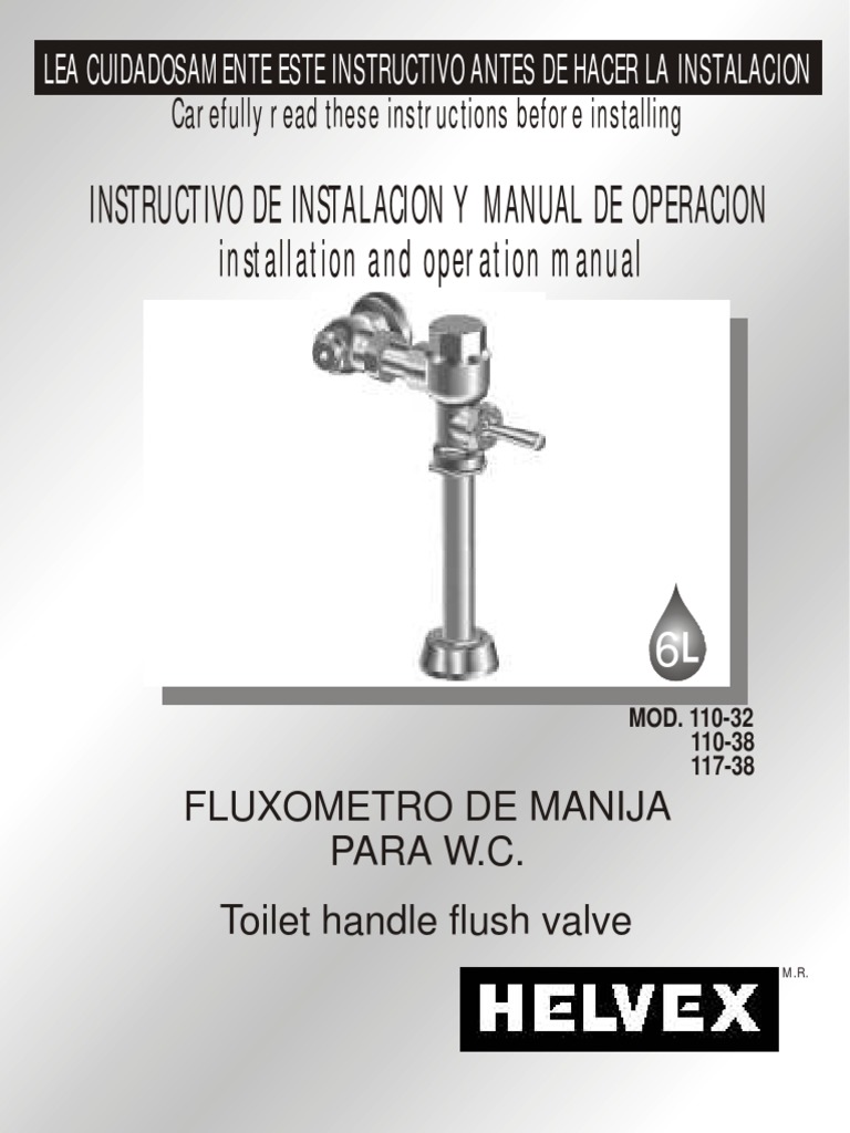 Manual Helvex | PDF | Materiales de construcción | Ingeniería mecánica