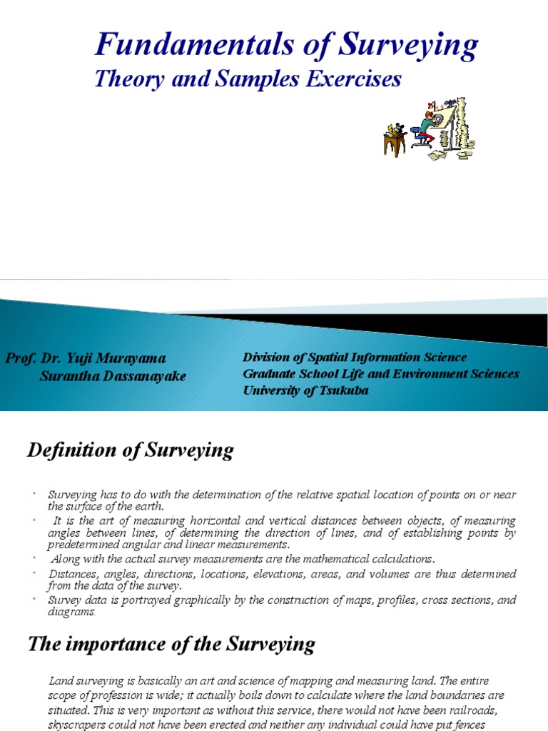 Surveying Theory and Practice Overview | PDF | Azimuth | Trigonometric ...