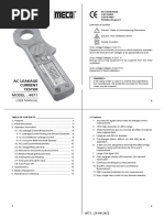 TM1600 Manual | PDF | Series And Parallel Circuits | Resistor