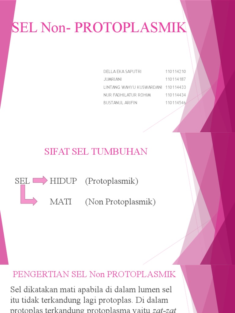 Sel Non - Protoplasmik | PDF | Kesehatan Holistik