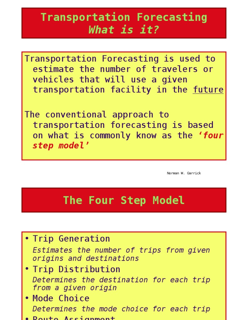 Trip Generation | PDF | Business