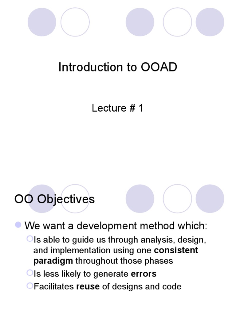 OOAD Lecture 1 by Craige Larman | PDF | Conceptual Model | Use Case