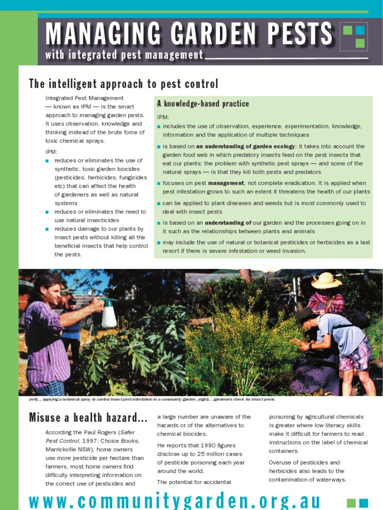 Integrated Pest Management | PDF
