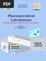 Quick Pharmaceutical Conversion Chart | PDF | Ounce | Pound (Mass)
