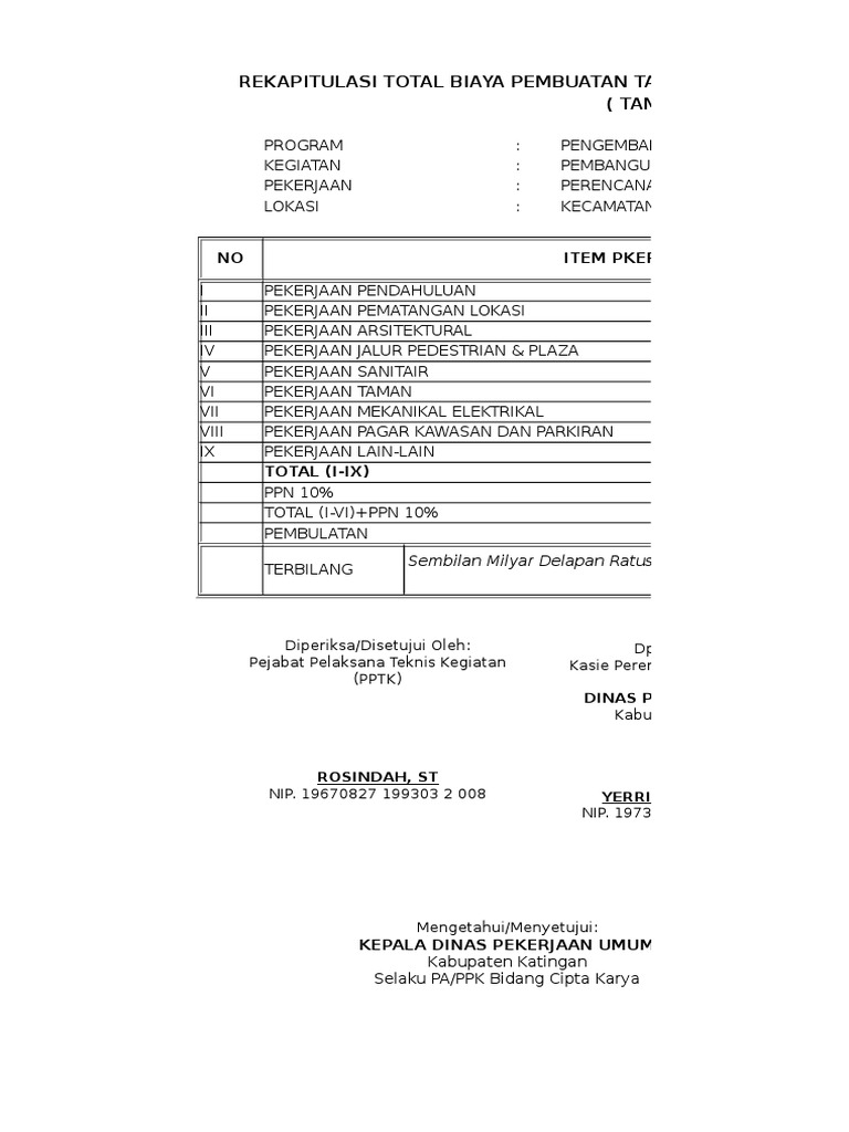 Rab Taman Waterfront | PDF