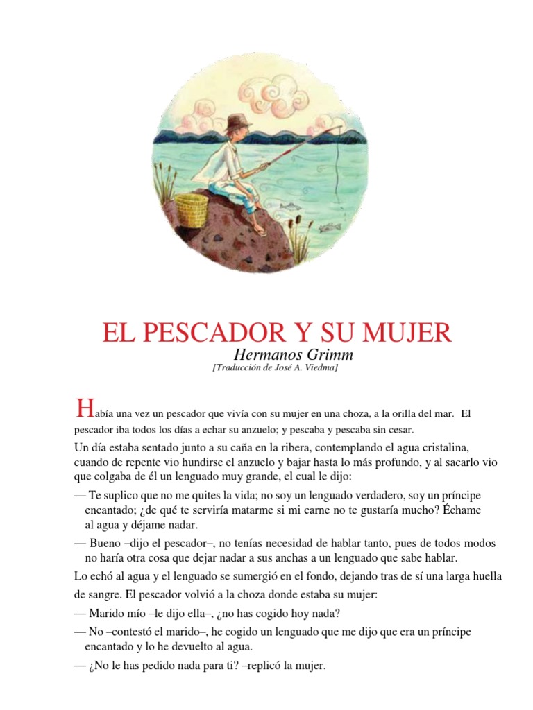 El Pescador y Su Mujer | Descargar gratis PDF | Naturaleza