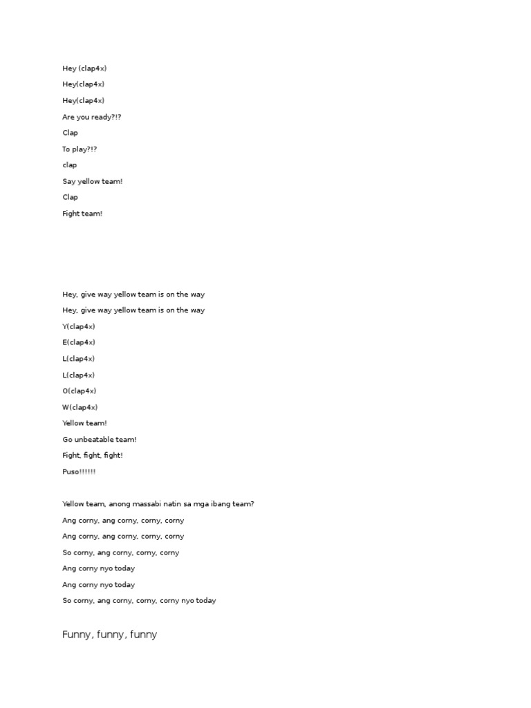 Funny, Funny, Funny | PDF