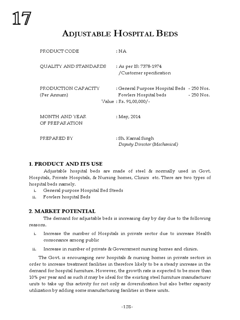Mech - Adjustable Hospital Beds | PDF | Hospital | Pipe (Fluid Conveyance)