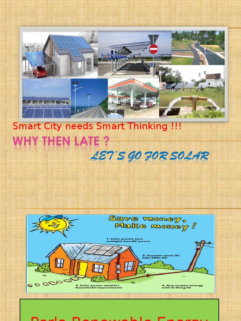 Solar Smart City Project Overview | PDF | Solar Power | Solar Energy