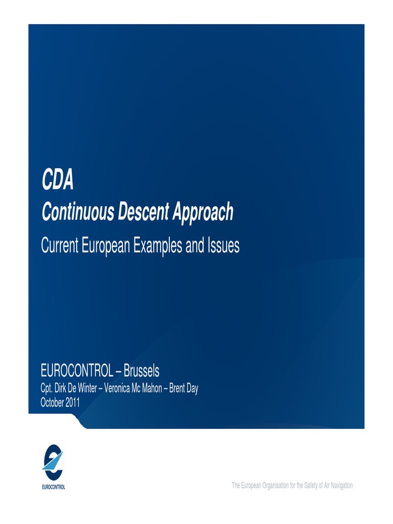 Continuous Descent Approach | PDF | Air Traffic Control | Instrument ...
