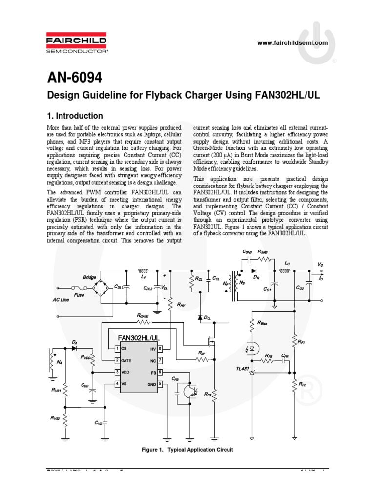 An 6094 | PDF | Capacitor | Mosfet
