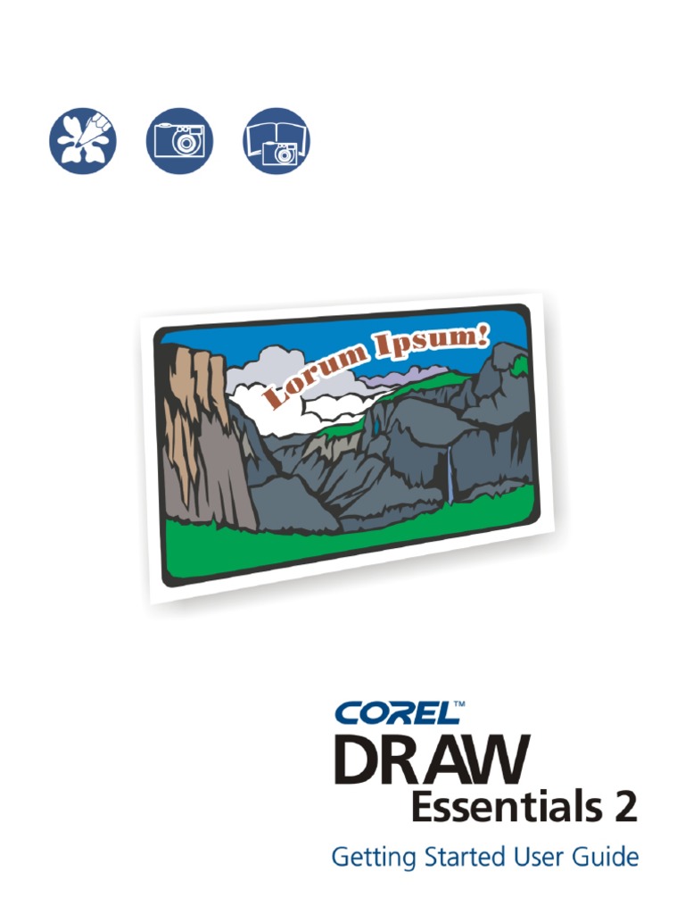 Corel Draw Manual | PDF | File Format | Portable Document Format