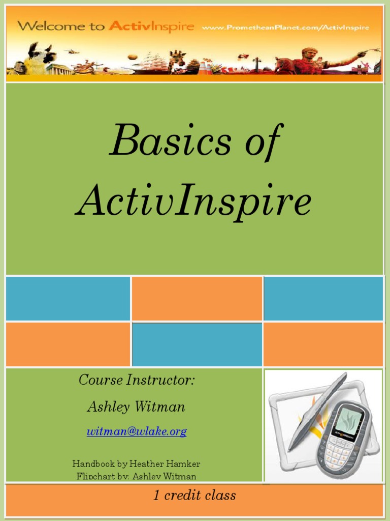 Flipchart Basics Part 1 | PDF | Icon (Computing) | Tab (Gui)