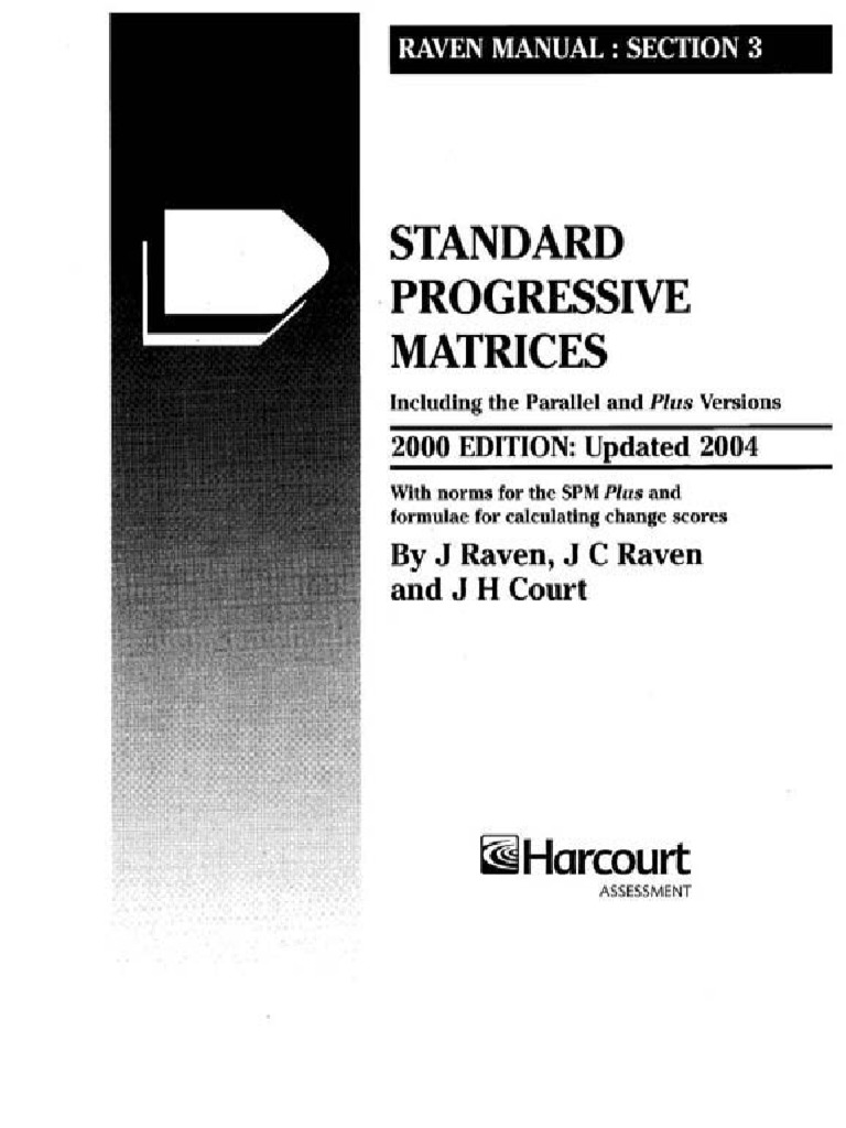 Ravens SPM Manual | PDF