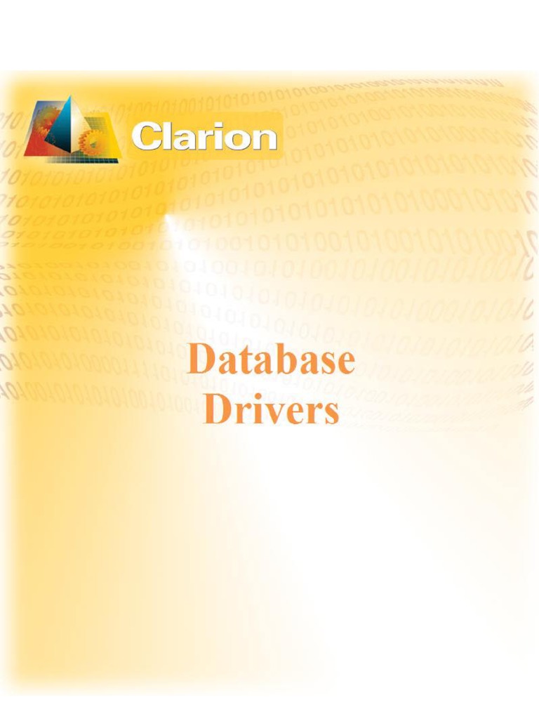 Database Drivers | PDF | Microsoft Sql Server | Oracle Database