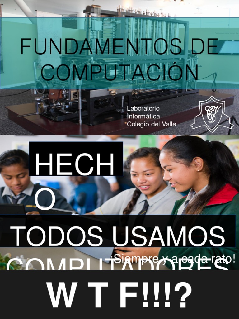Fundamentos de Computacion | PDF | Ciencias de la Computación | Informática