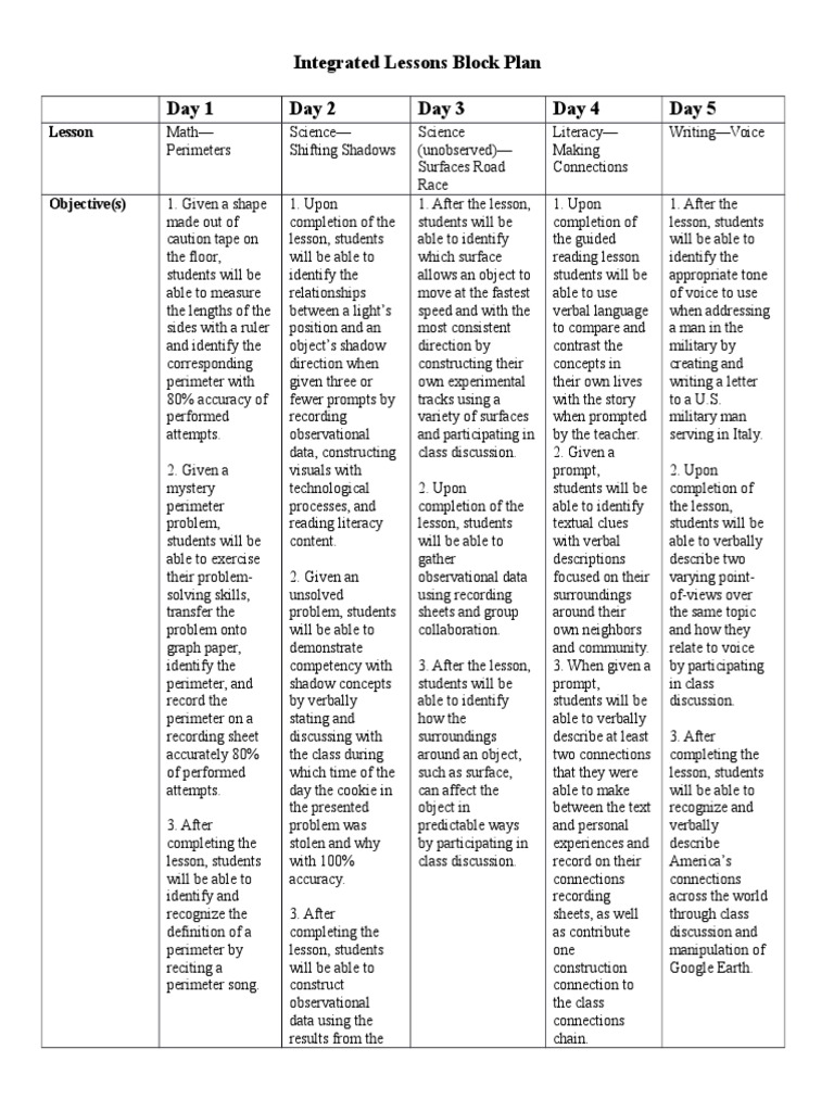 Block Plan 1 | PDF | Educational Assessment | Reading Comprehension