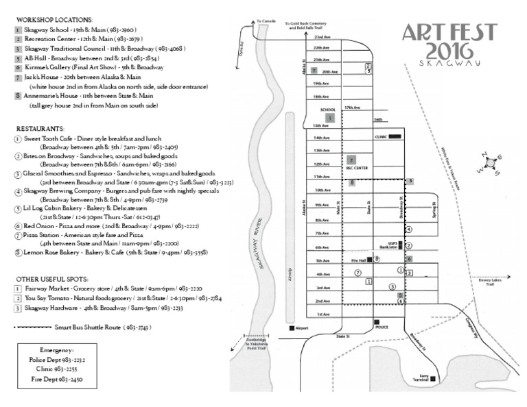 Art Fest Map | PDF