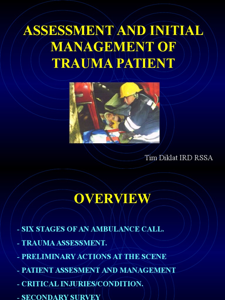 Trauma Patient Assessment Guide | PDF | Major Trauma | Health Care