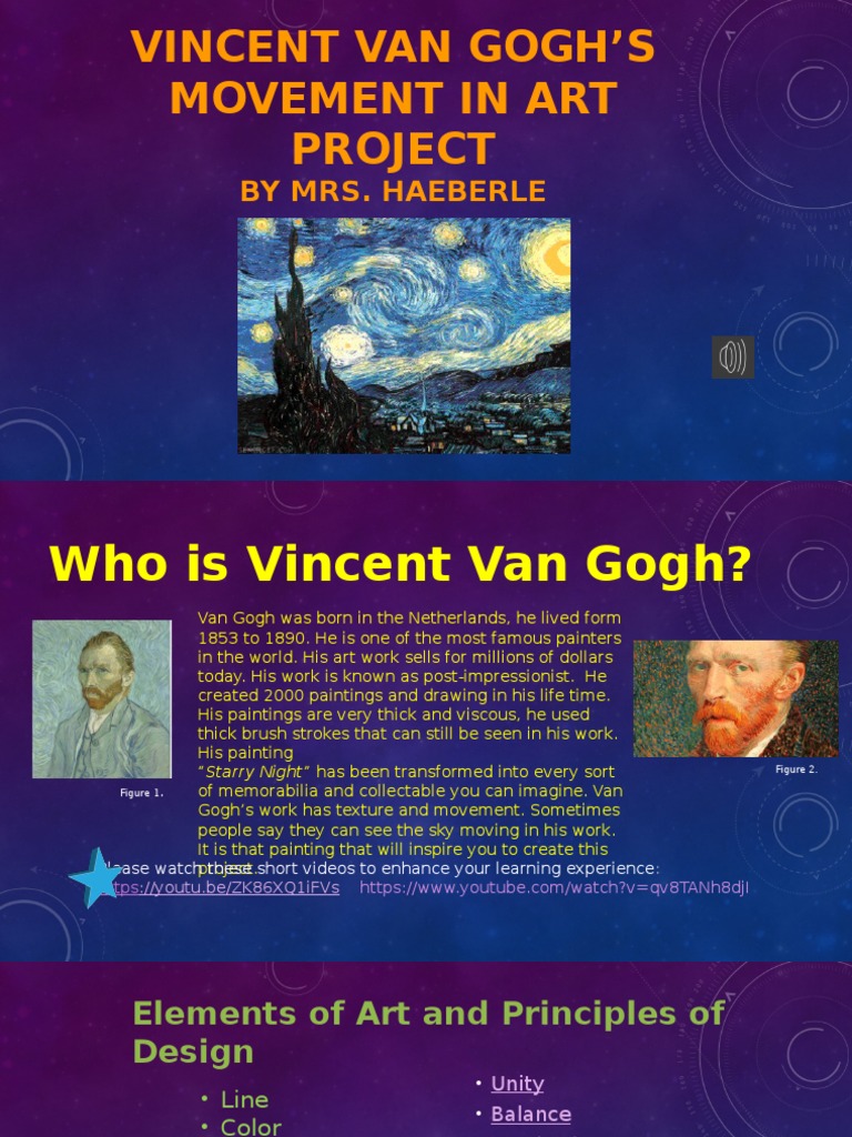 Vincent Van Gogh's Movement in Art | PDF | Paintings | Vincent Van Gogh
