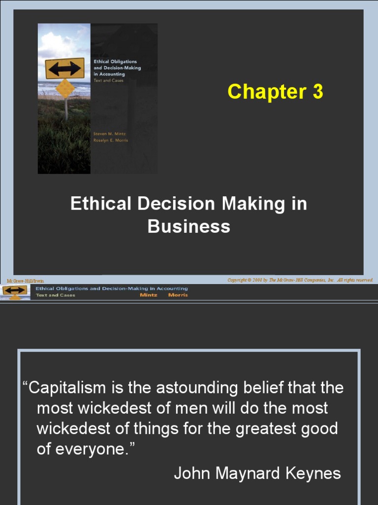 Ethical Decision Making in Business: Mcgraw-Hill/Irwin | PDF