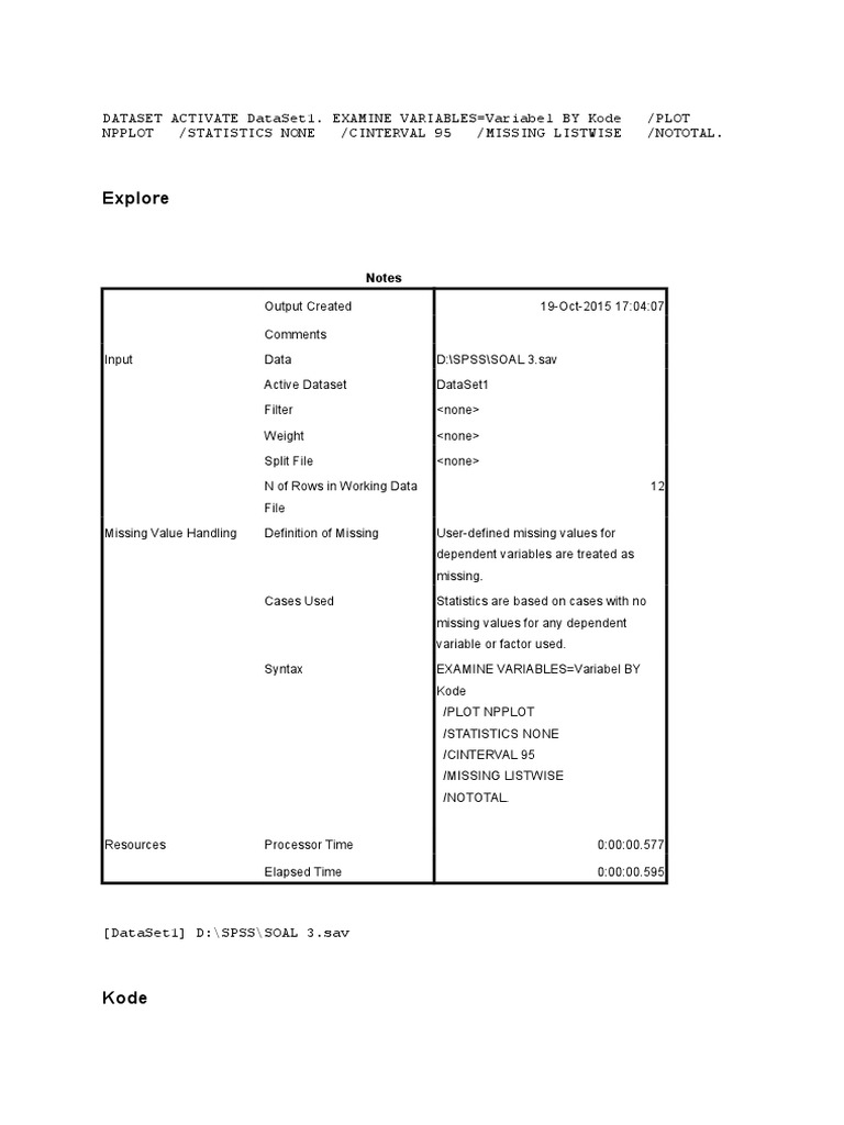 Spss Pdf Errors And Residuals Econometrics