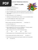 Peti Ispit Znanja - Razlomci | PDF